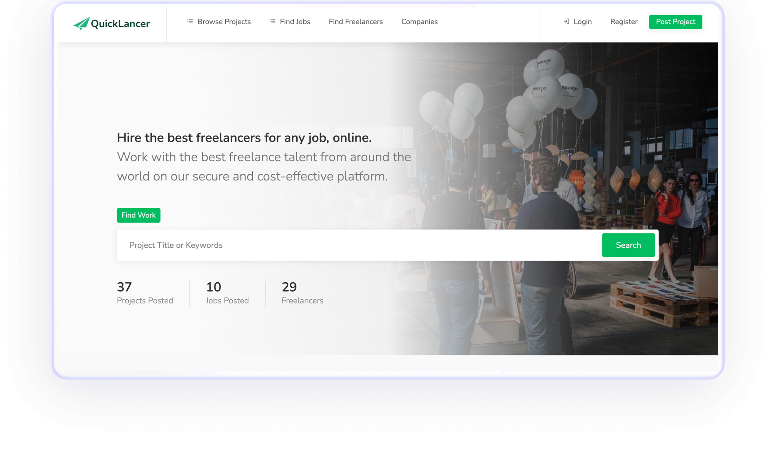 QuickLancer | Hire Freelancer And Find Job