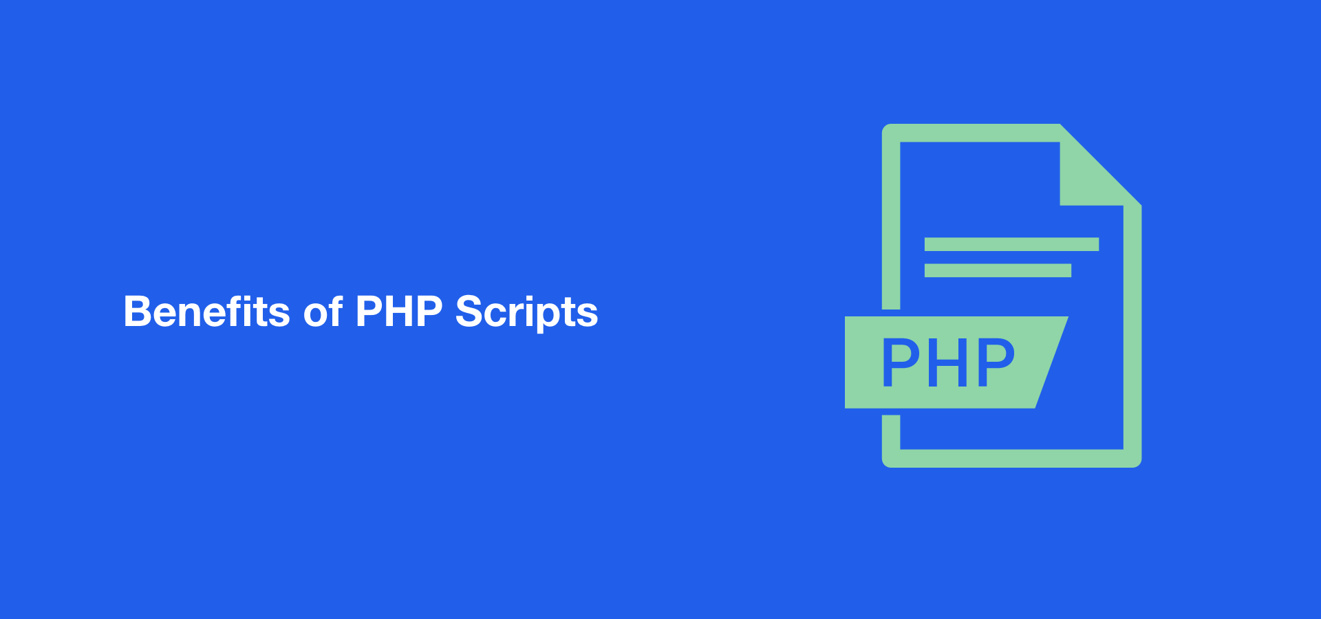 Benefits Of PHP Scripts Bylancer